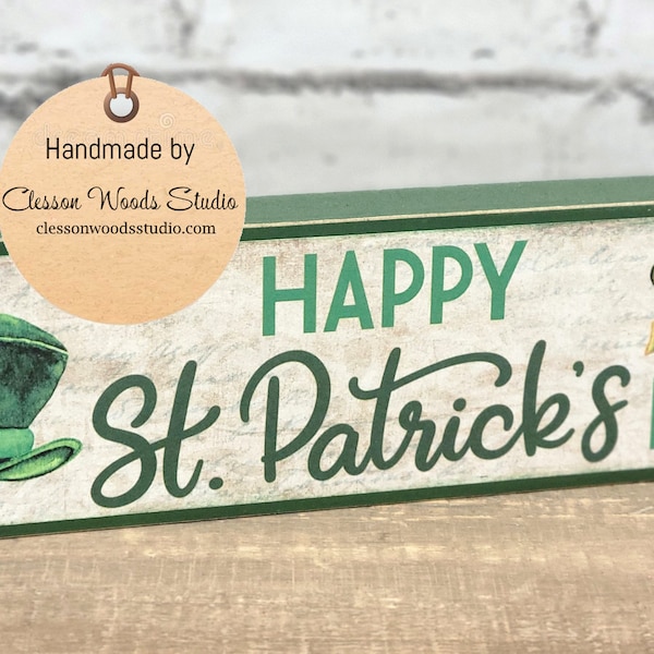 St Patrick Day Sign - Etsy