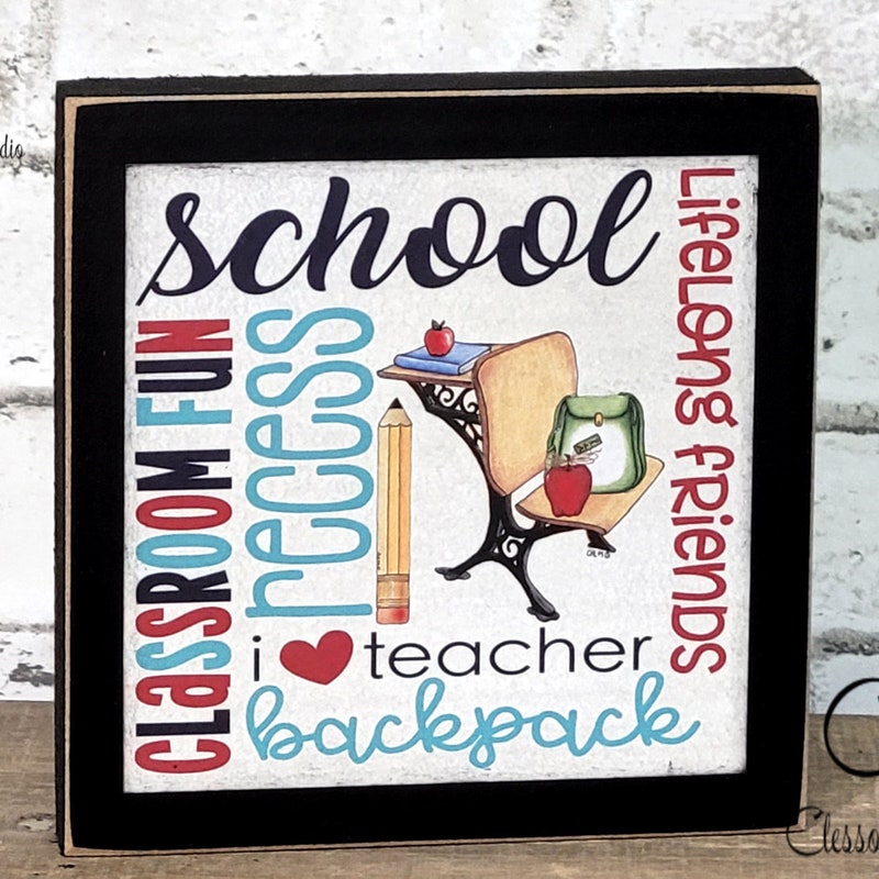 Teacher Subway Art - Etsy