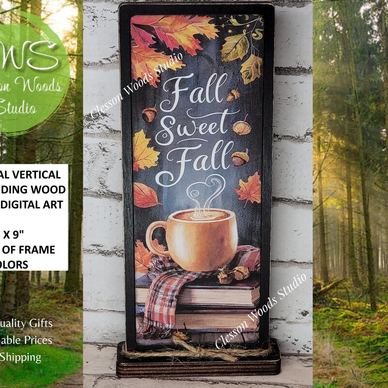 Tall Fall Sign - Etsy