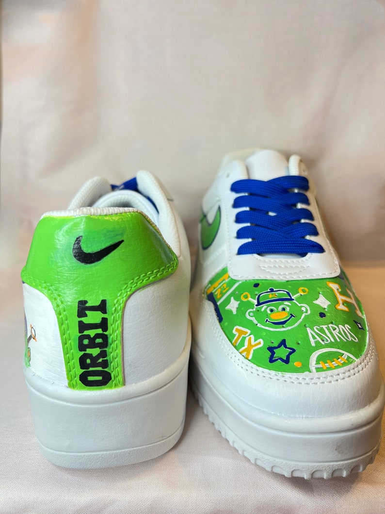 Astros Orbit Inspired Custom Shoes - Etsy