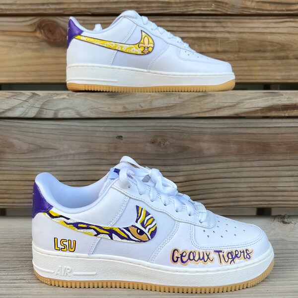 Lsu Shoes - Etsy