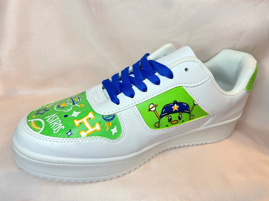 Astros Orbit Inspired Custom Shoes - Etsy