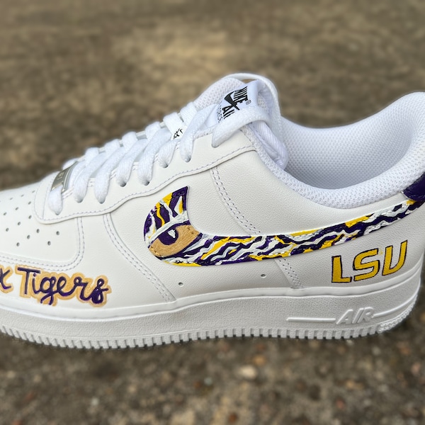 Lsu Shoes - Etsy
