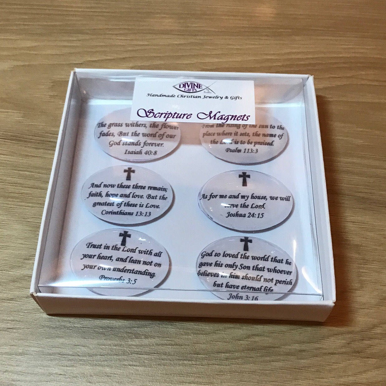 Bible Scripture Magnets Ephesians 6 Armor of God Magnets | Etsy