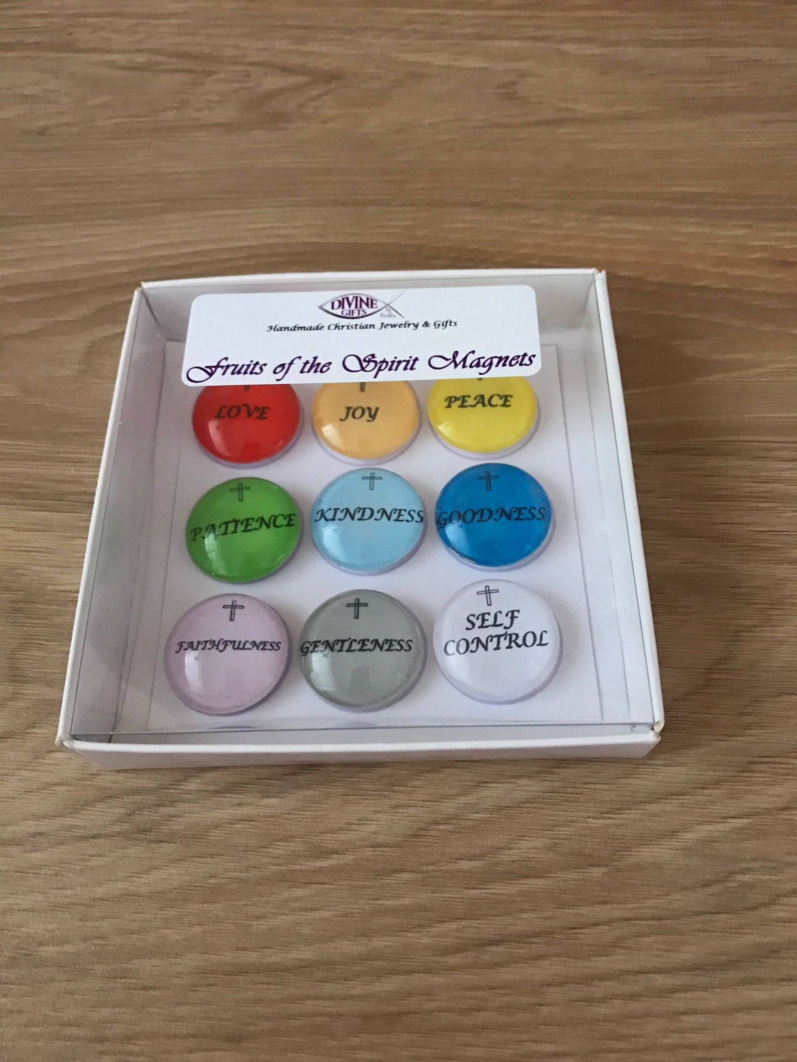 Refrigerator Magnets - Fridge Magnets - Fruits of the Spirit Magnets ...