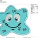Bacteria Applique Embroidery Design - Instant Download - Etsy
