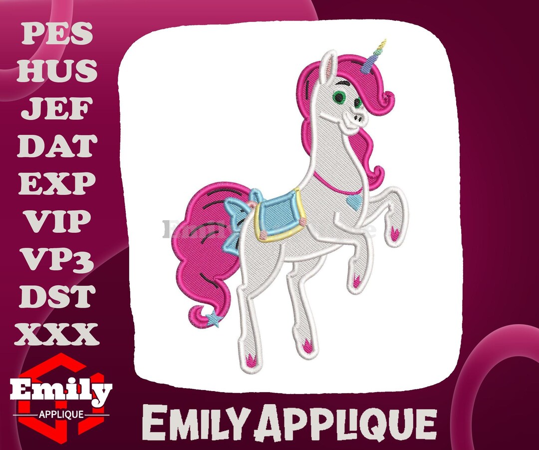 Trinket_nella_the_princess_knight_fill_embroidery_design_01 12 Formats ...