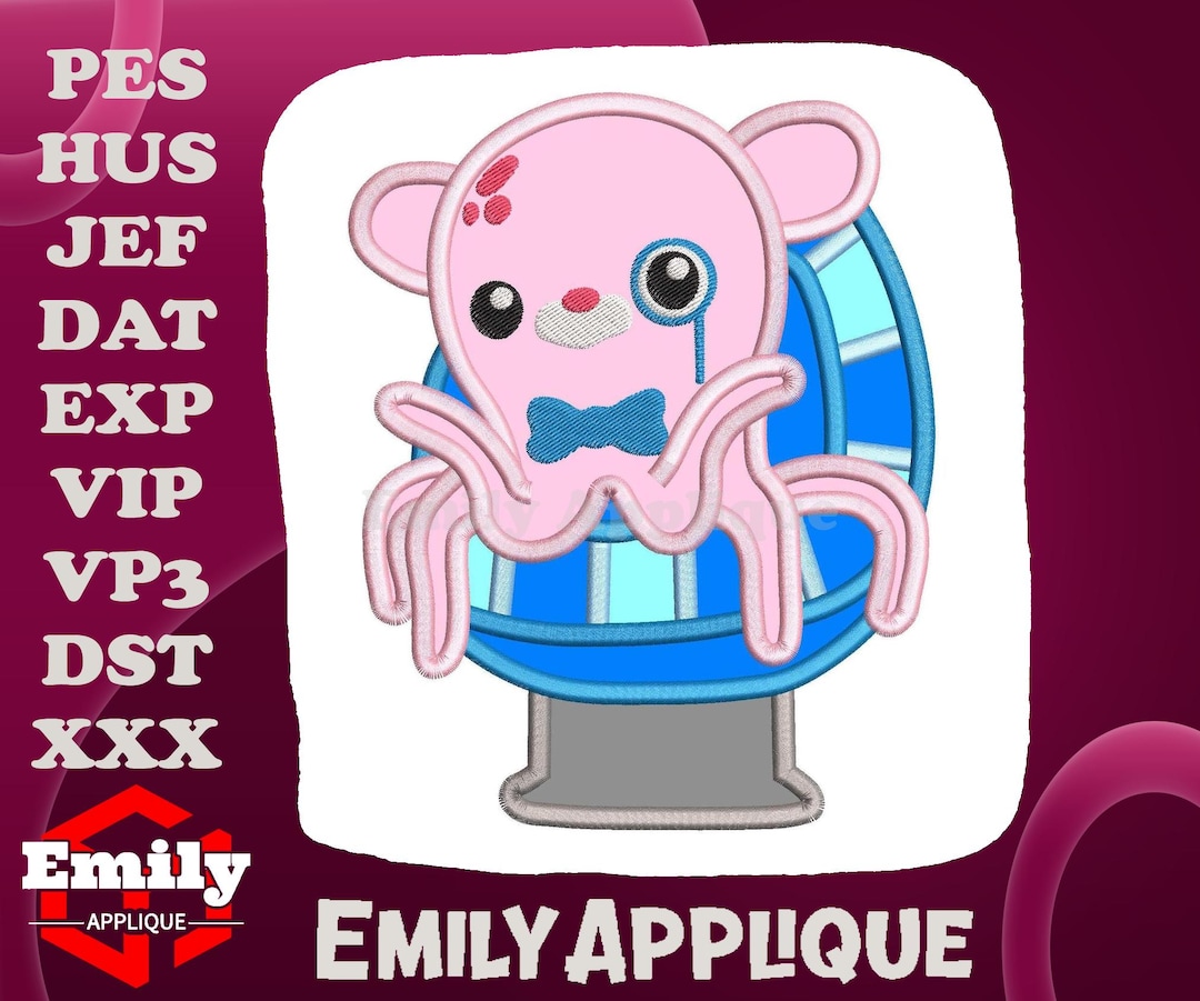 Professor_inkling_octonauts_01_applique_embroidery_design 12 Formats ...