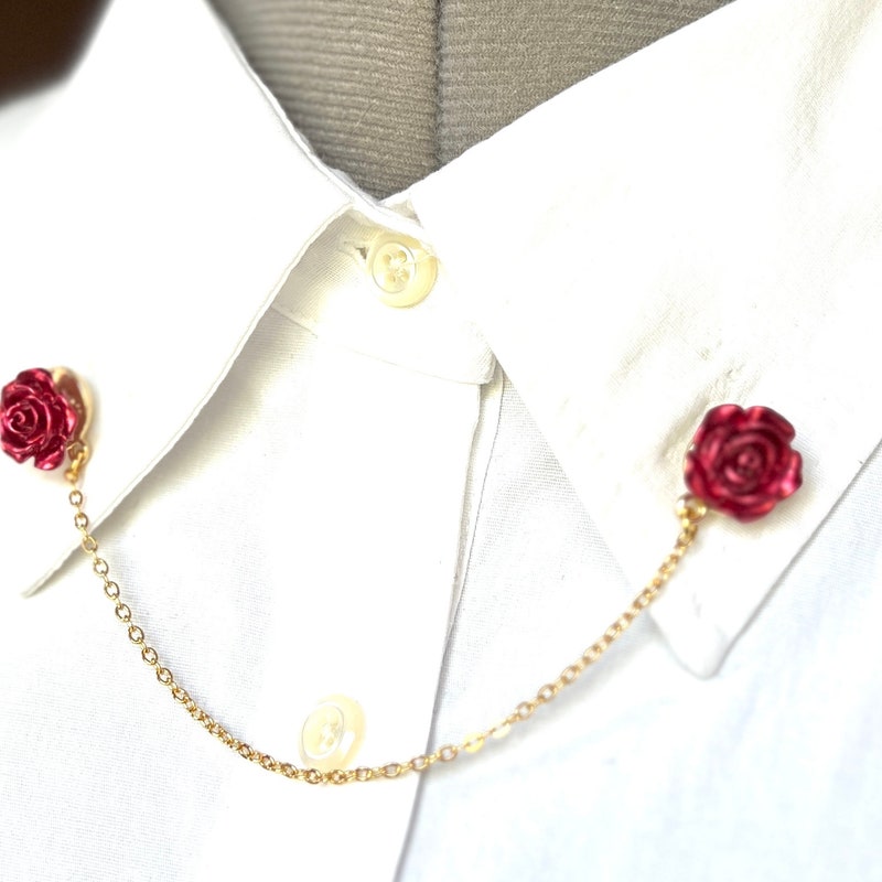 Rose Collar - Etsy