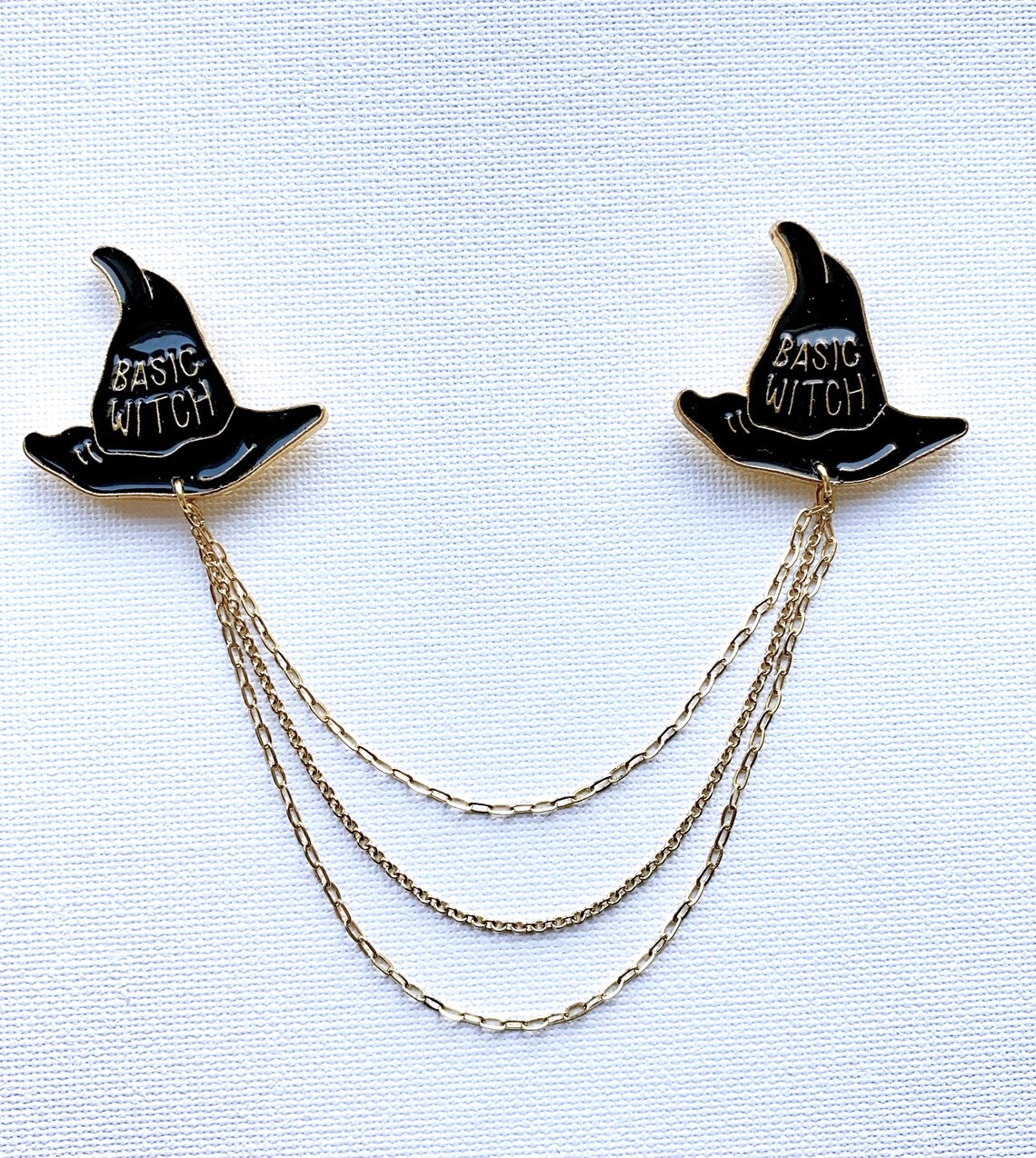 Basic Witch Collar Chain – Witch Beginner Symbol Collar Chain – Witch ...