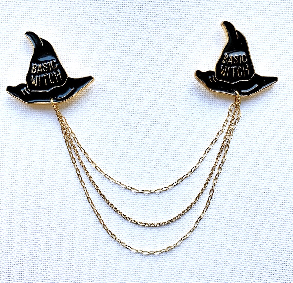 Basic Witch Collar Chain Witch Beginner Symbol Collar Chain - Etsy