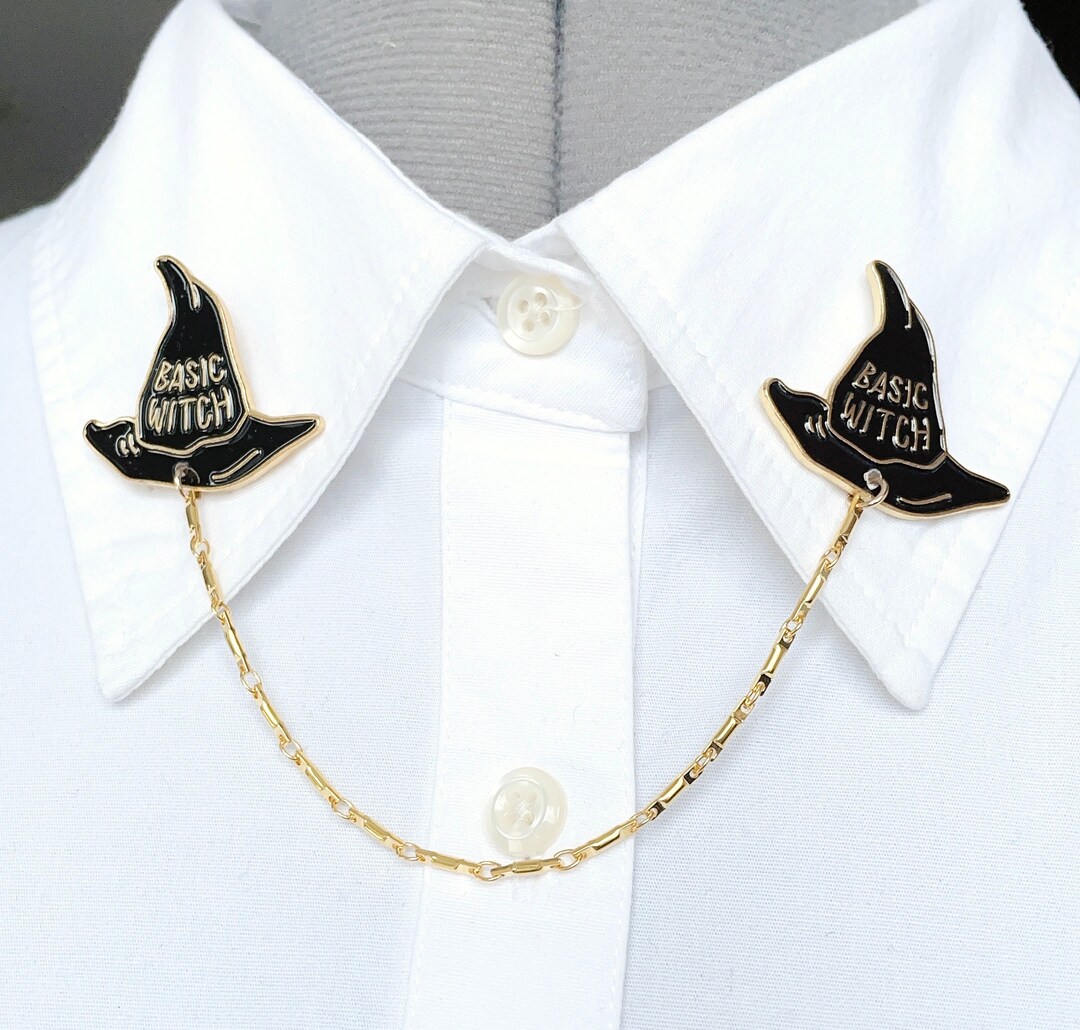 Magic Witch Hats Collar Chain – Basic Witch Collar Pin – Witch Hats ...