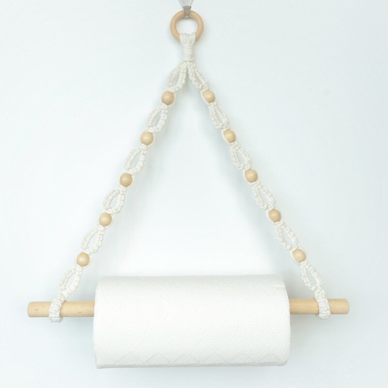 Macrame Towel Holder - Etsy