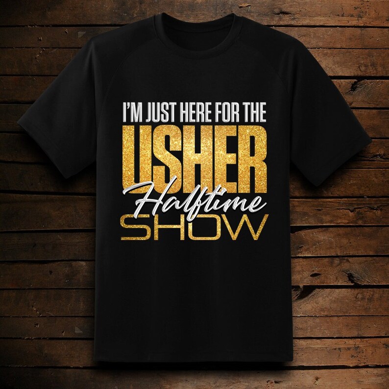 Gold Glitter Halftime Show Png Football Halftime T-shirt Design 2024 ...