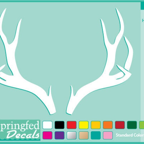 Whitetail Deer Hunting Vinyl Decal Sticker Hunter Buck - Etsy