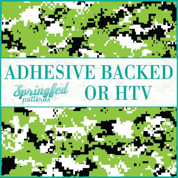 Lime Green Camo - Etsy