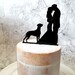 Wedding Cake Topper with Dog Rhodesian Ridgeback Cake Topper | Etsy
