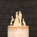 2 Greyhounds Wedding Cake Topper - Etsy