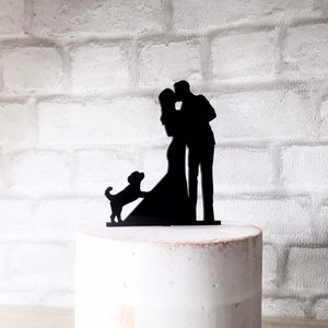 Cockapoo Wedding Cake Topper Silhouette - Etsy