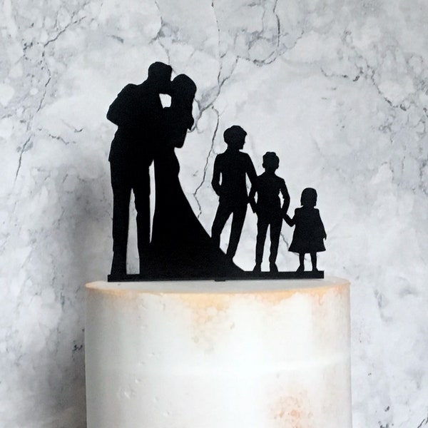 Silhouette Cake Topper - Etsy
