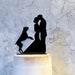 Wedding Cake Topper With Boxer Dog - Etsy