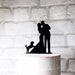 Cockapoo Wedding Cake Topper Silhouette - Etsy