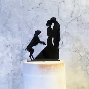 Wedding Cake Topper With Boxer Dog - Etsy