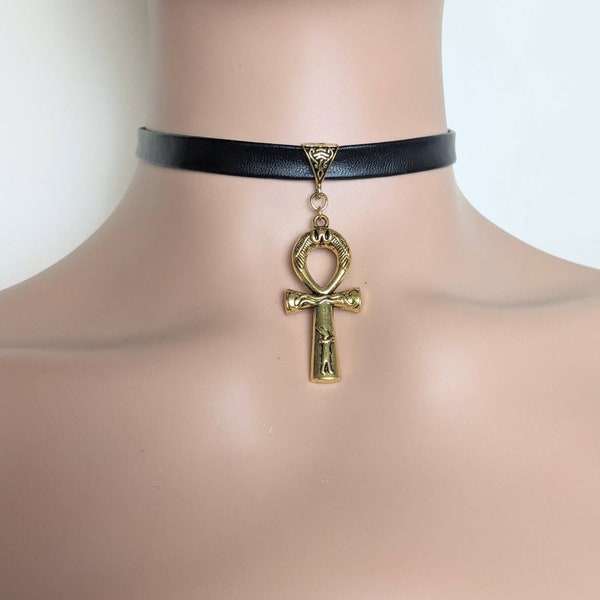 Cross Choker - Etsy