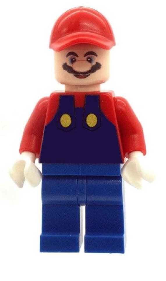 Mario Video Game Minifig Super Mario Building & Construction Toys etna ...