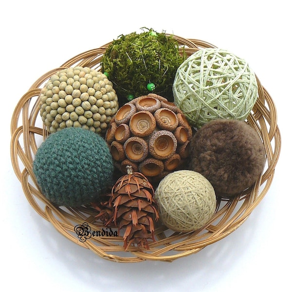 Decorative Glass Balls - Etsy