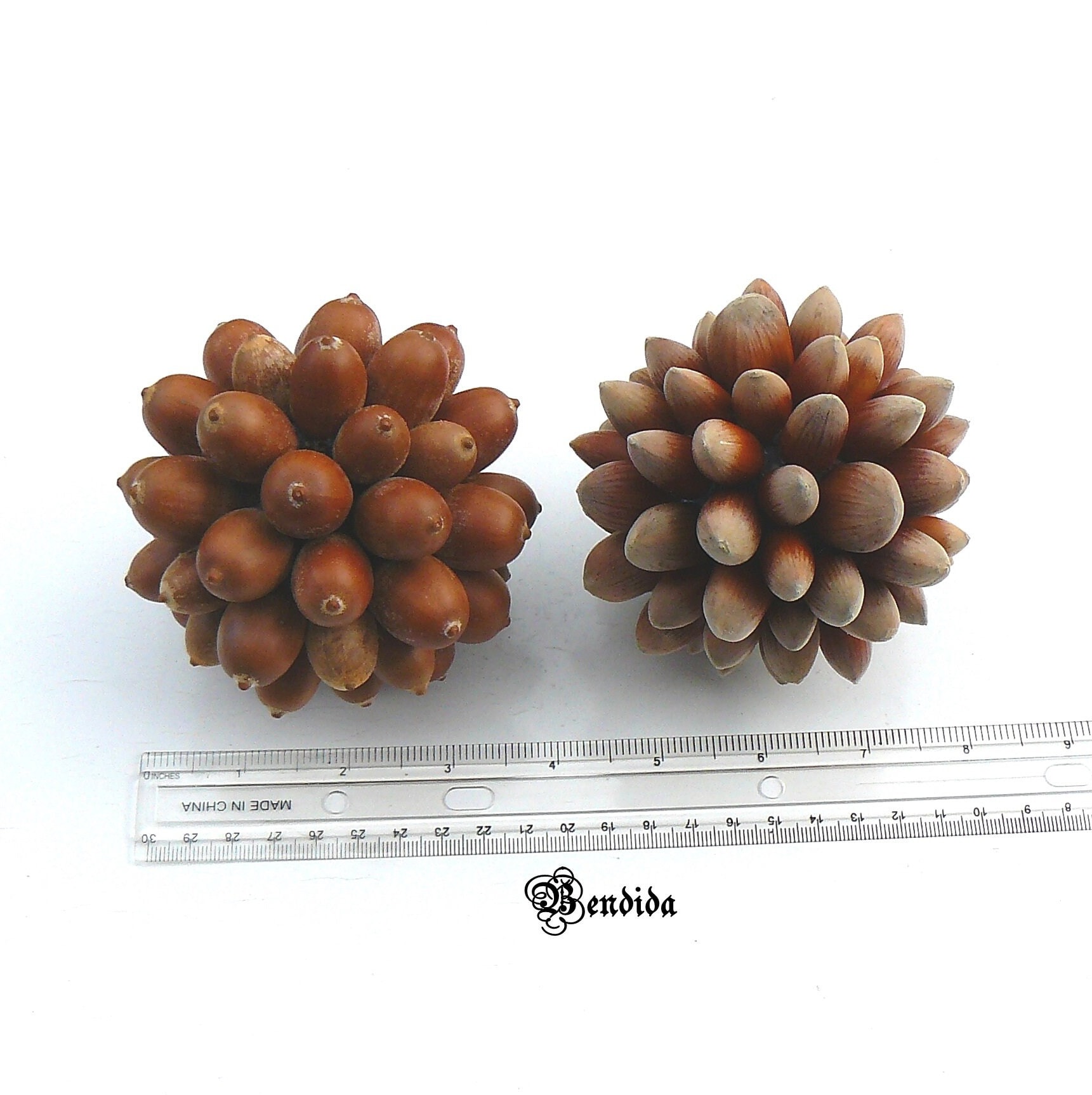 Large Decorative Balls for Bowls, Vase Fillers Textured Orbs, Spheres ...