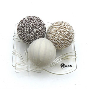 Textured Decorative Balls for Bowl Vase Basket Filler Orbs - Etsy