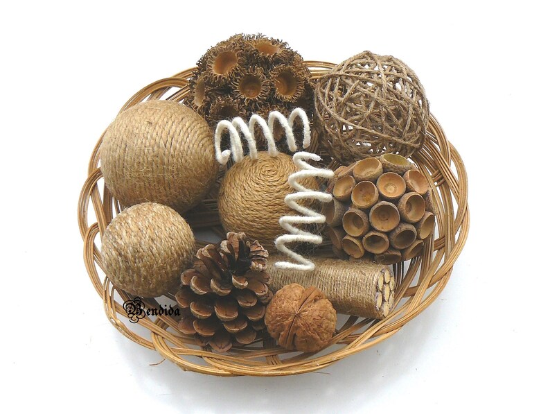 Twine Decorative Balls for Bowls Vase Basket Jar Fillers - Etsy