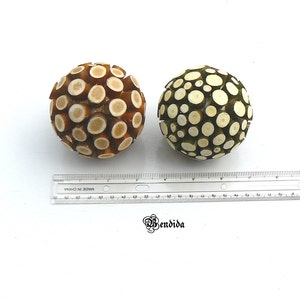 Large Decorative Balls for Bowls, Vase Fillers Textured Orbs, Spheres ...