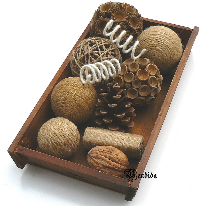 Twine Decorative Balls for Bowls Vase Basket Jar Fillers - Etsy