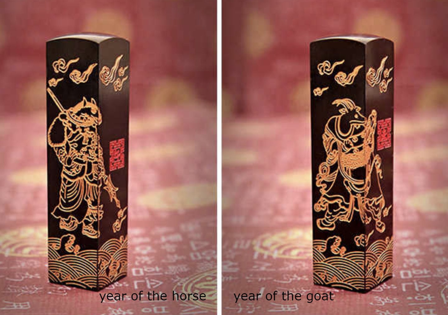 Handmade Personalized Korean Dojang Stone Name Stamp zodiac - Etsy