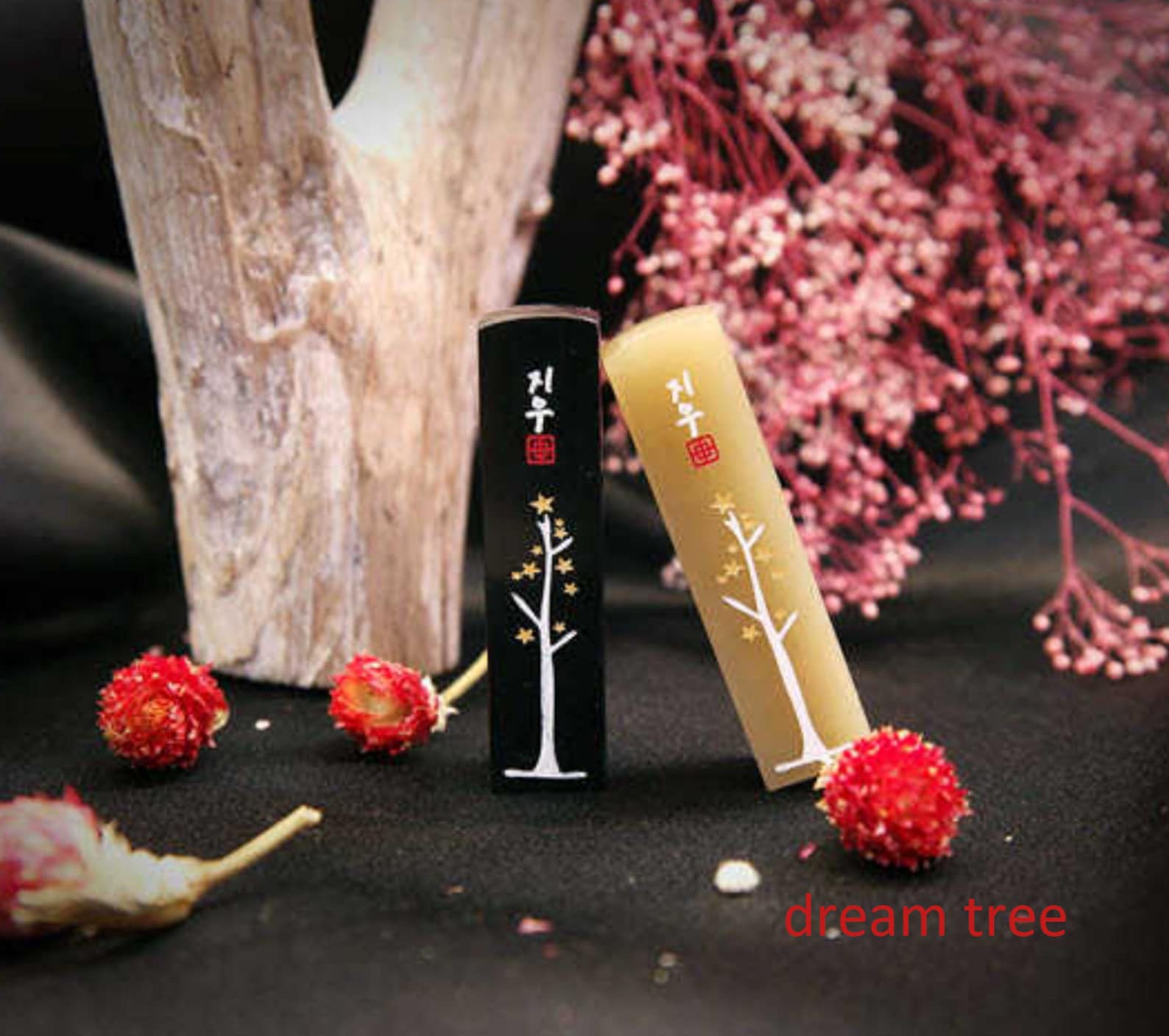 Handmade Personalized Korean Dojang Stone Name Stamp twilight - Etsy