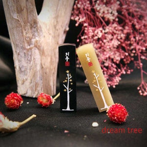 Handmade Personalized Korean Dojang Stone Name Stamp (twilight Series ...