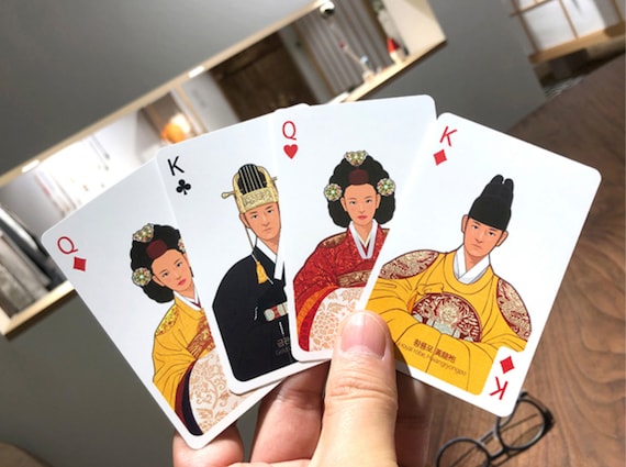 Korean Playing Cards 6 Styles to Choose From - Etsy