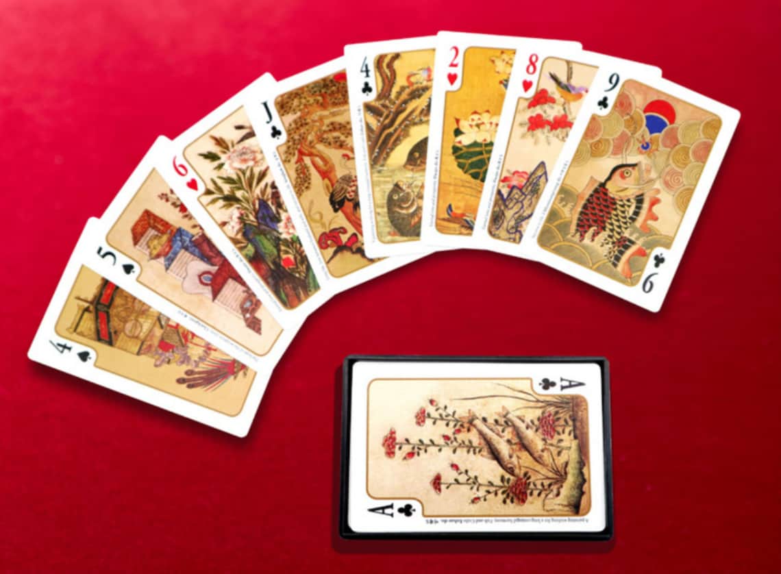 Korean Playing Cards 6 Styles to Choose From - Etsy