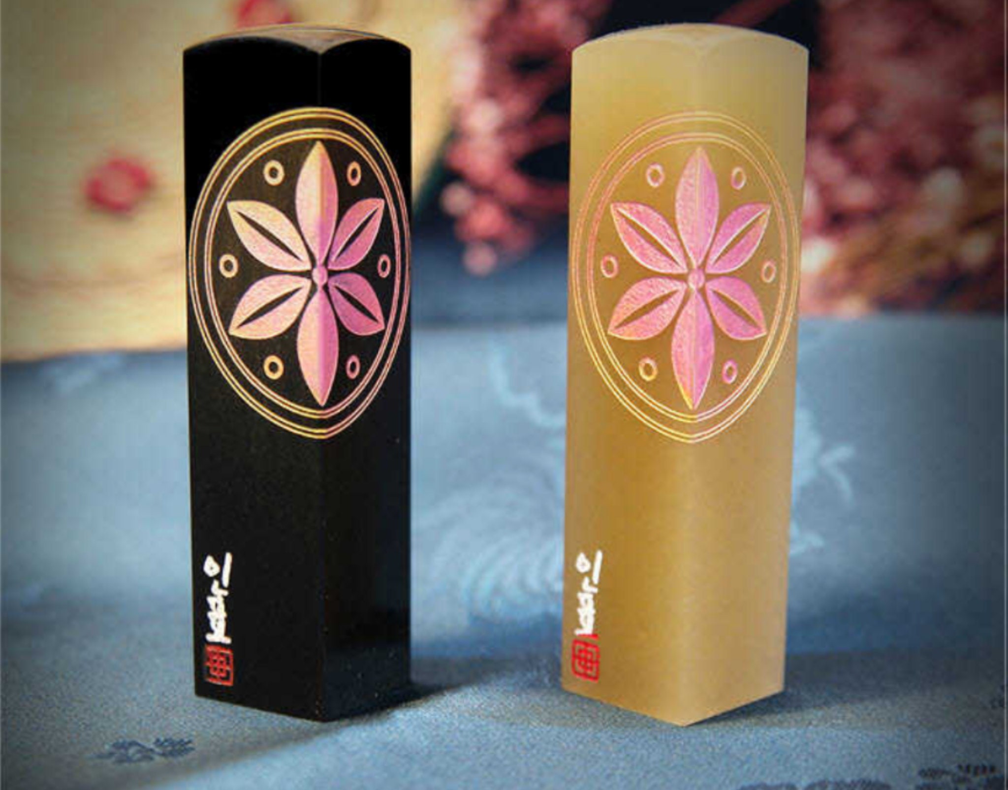 Handmade Personalized Korean Dojang Stone Name Stamp Seal - Etsy