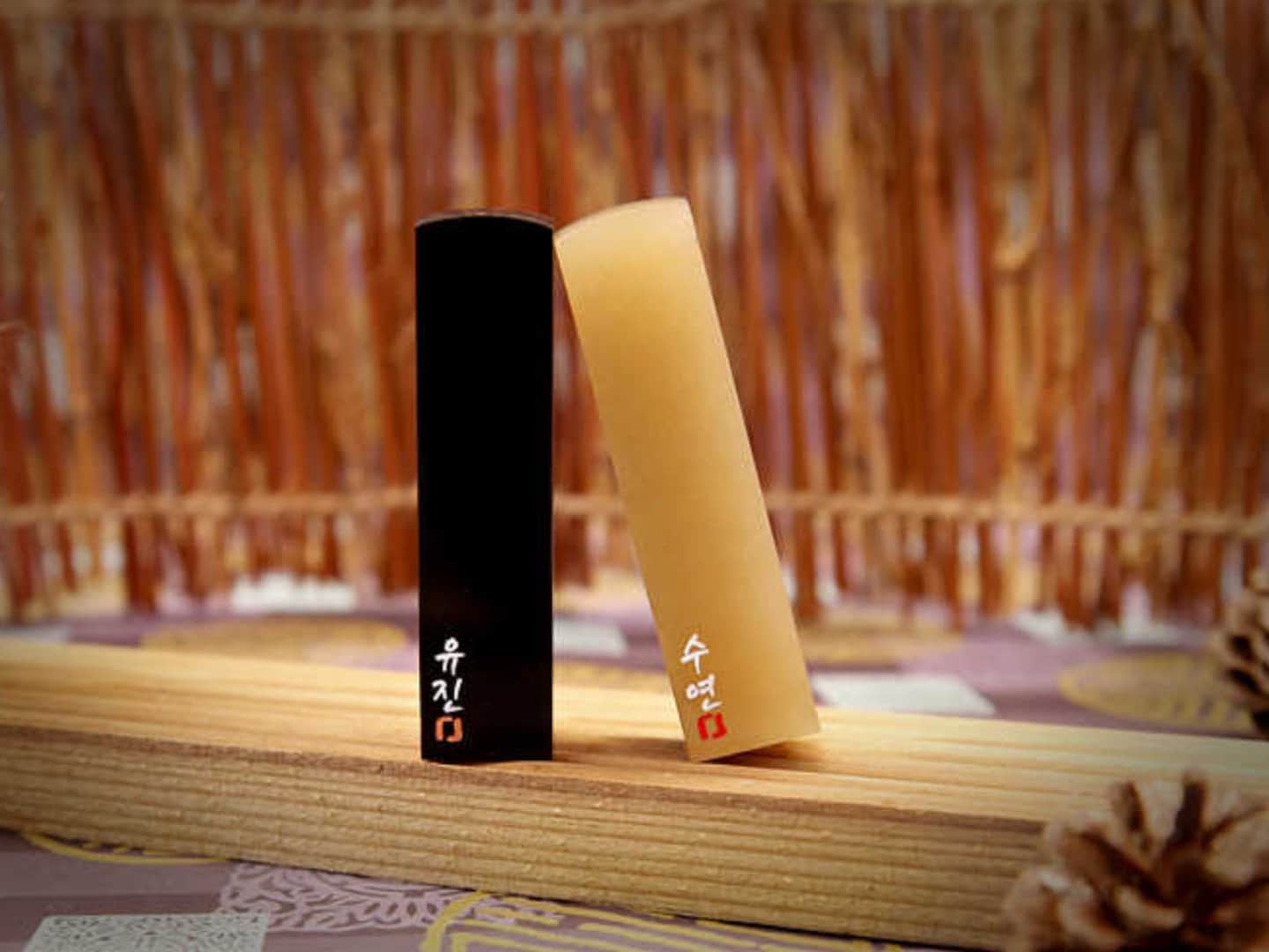 Handmade Personalized Korean Dojang Stone Name Stamp Seal - Etsy