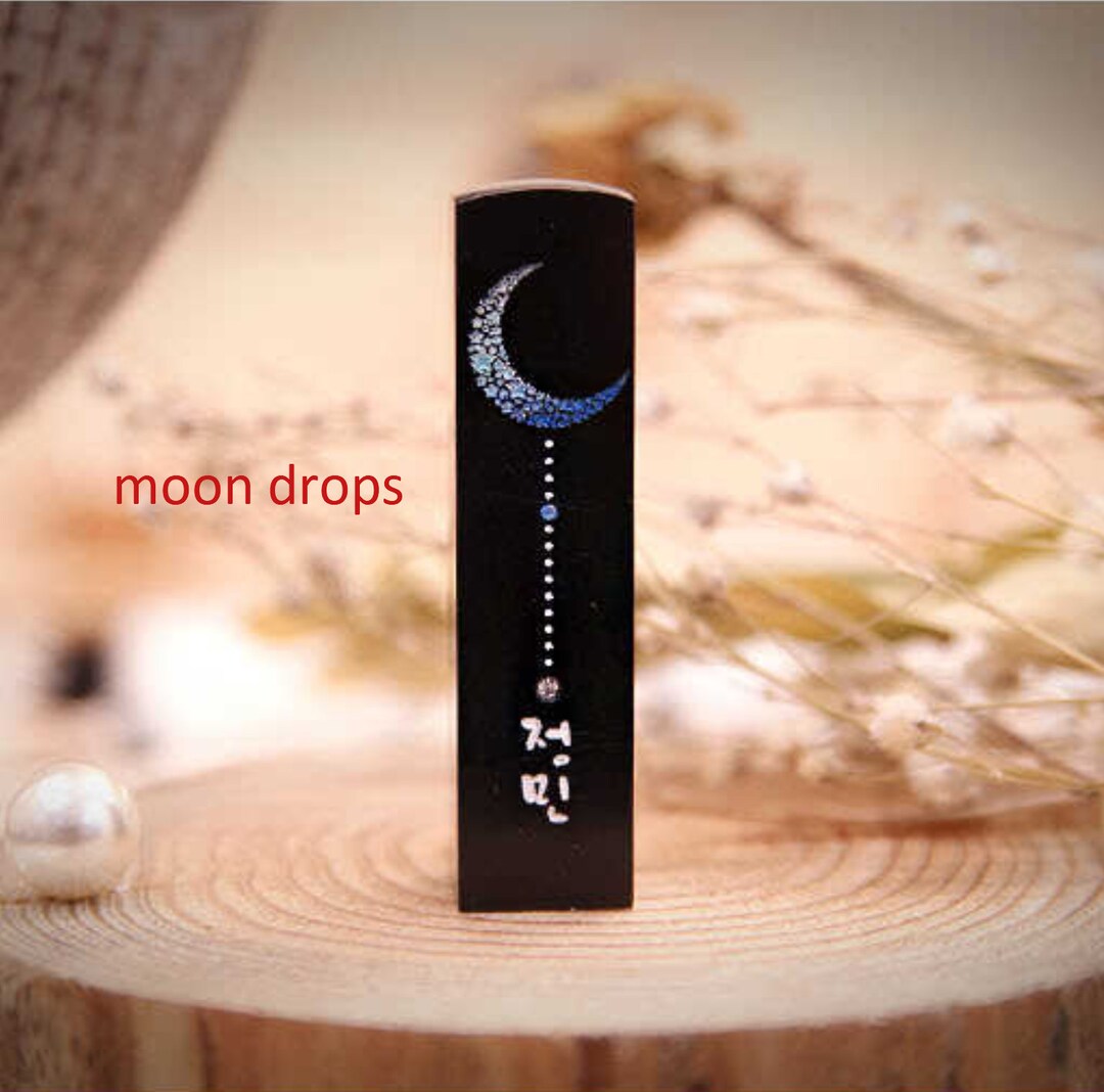 Handmade Personalized Korean Dojang Stone Name Stamp (twilight Series ...