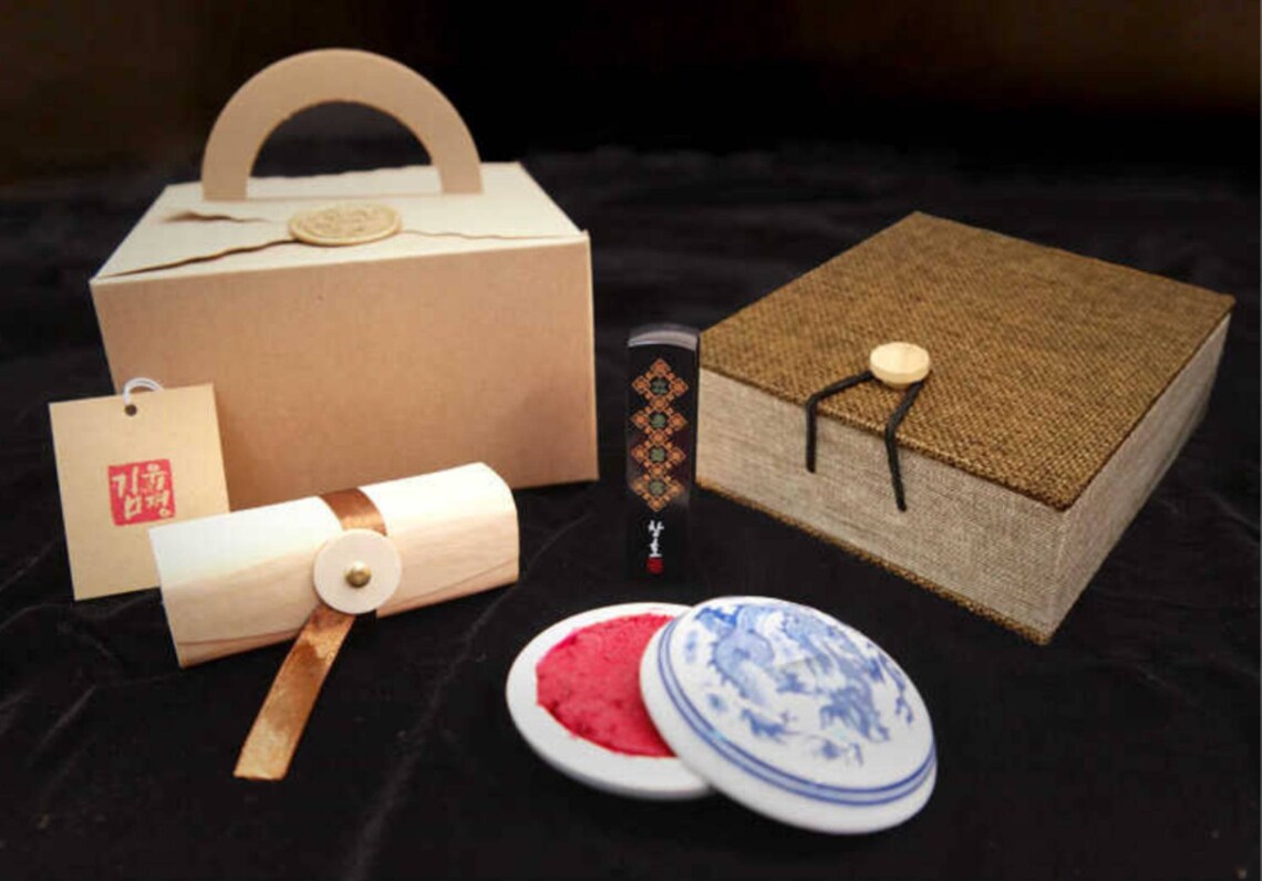 Dojang Font & Additional Gift Options for Korean Name Stamp - Etsy