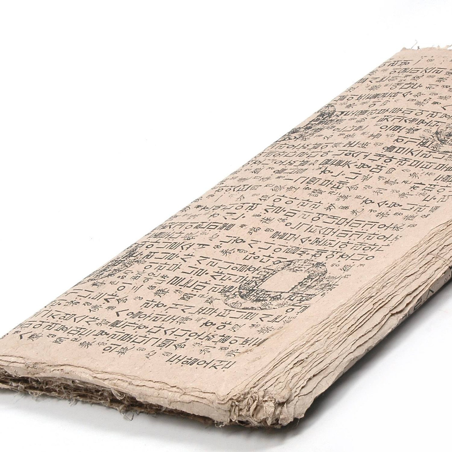 Korean Character Mulberry Paper hanji 한지 Hangeul 2 Sheets - Etsy