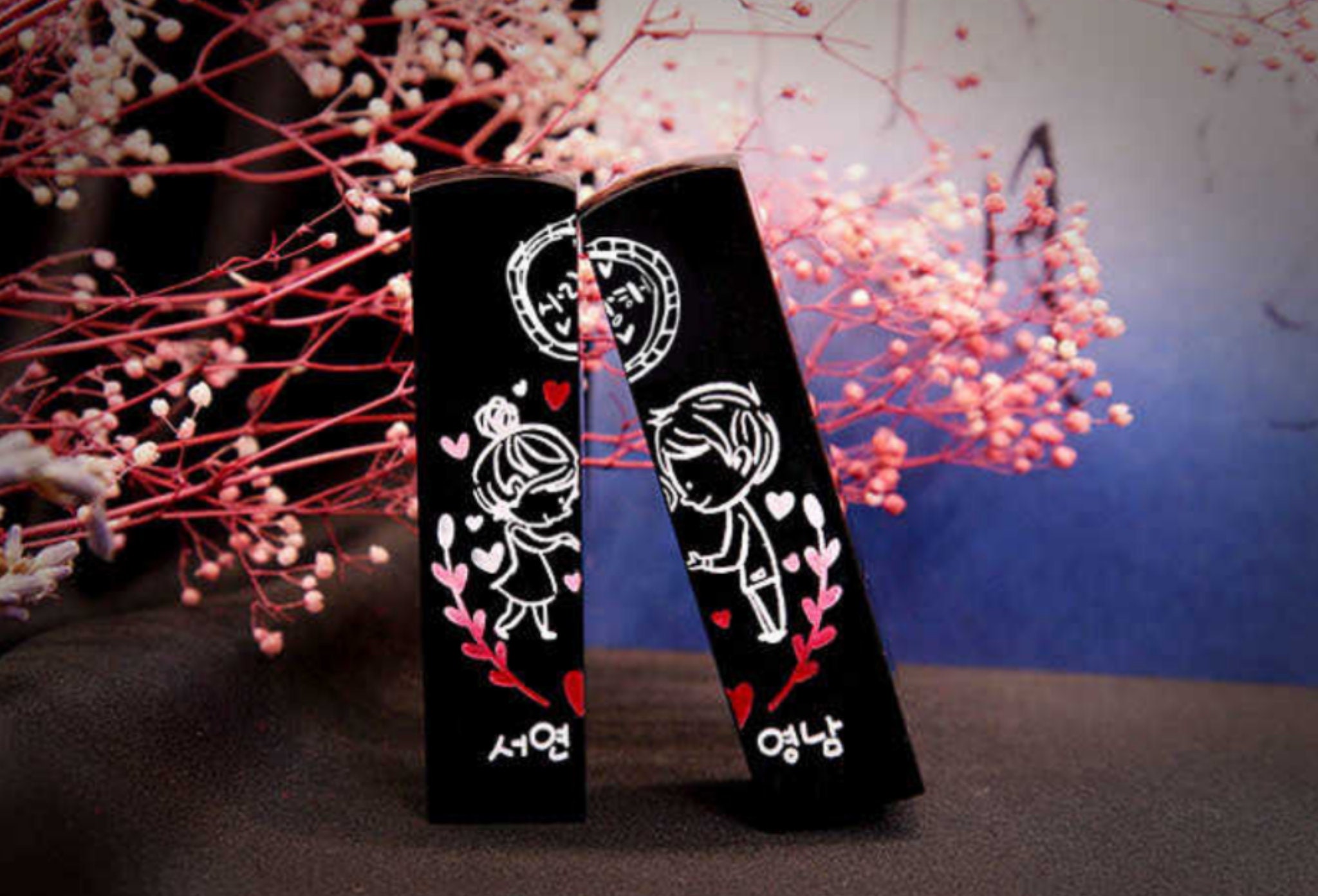 Korean Dojang 도장 Name Stamp Seal 2gether 4ever - Etsy UK