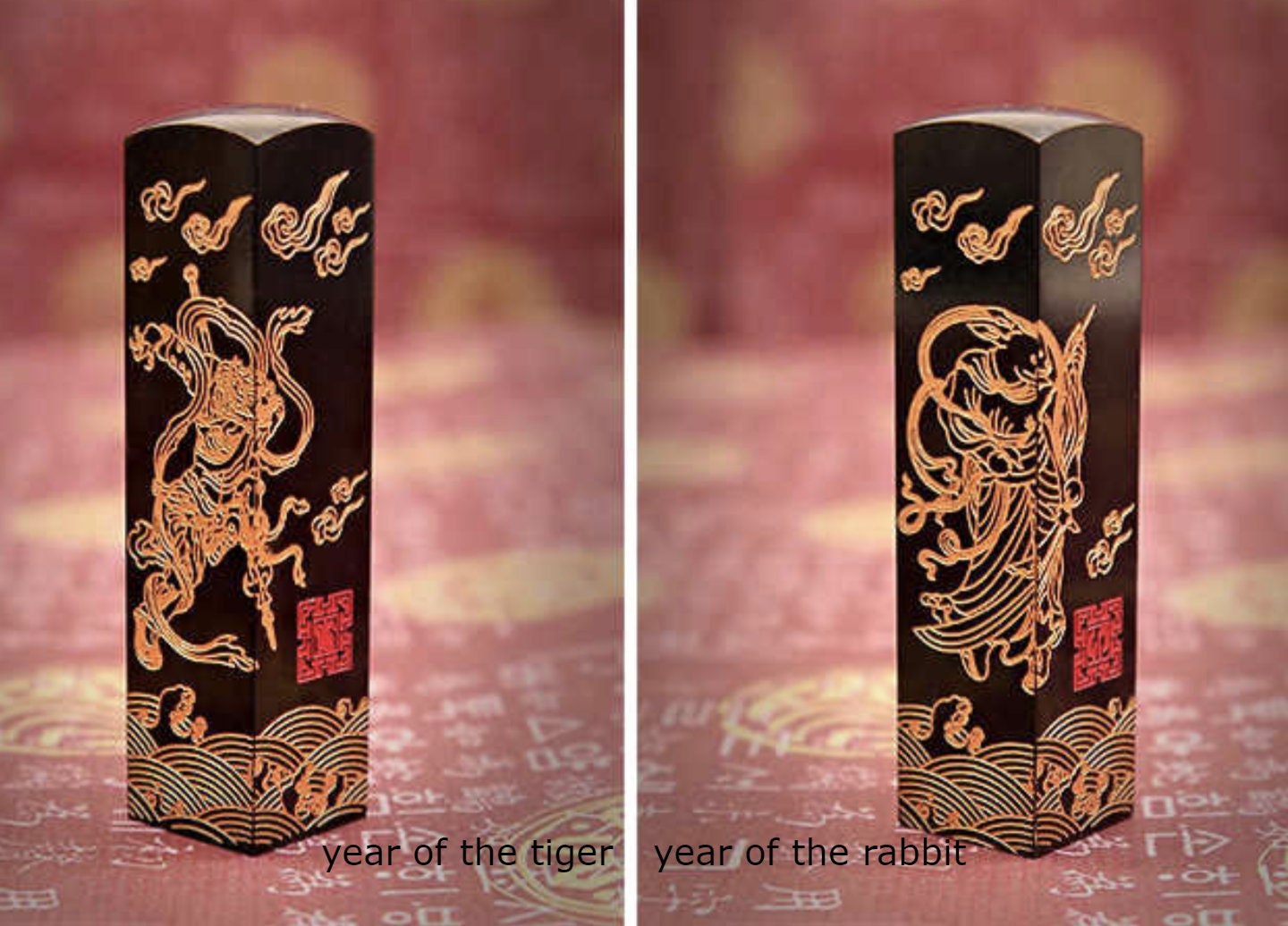 Handmade Personalized Korean Dojang Stone Name Stamp zodiac - Etsy