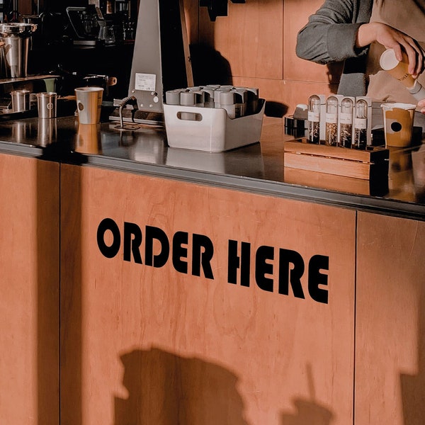 Order Here Sign - Etsy