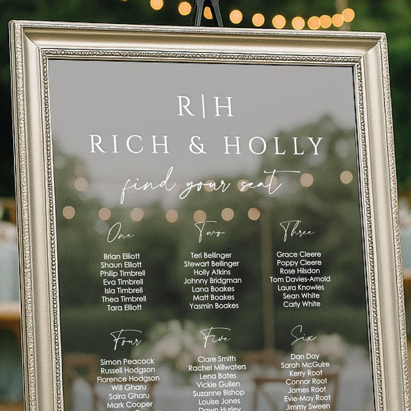 Mirror Table Plan - Etsy UK