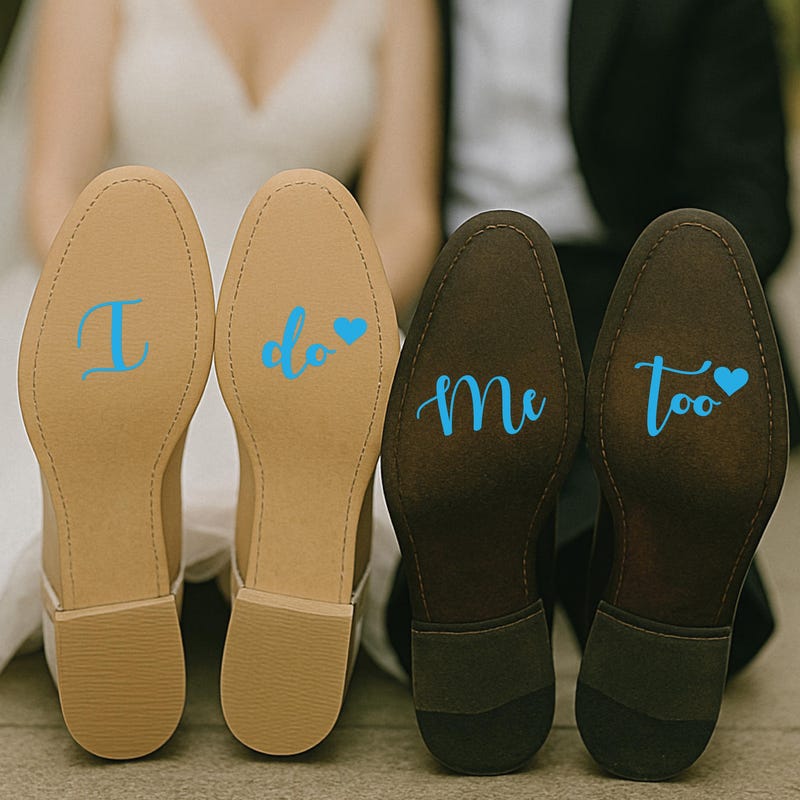 I Do Shoe Stickers - Etsy